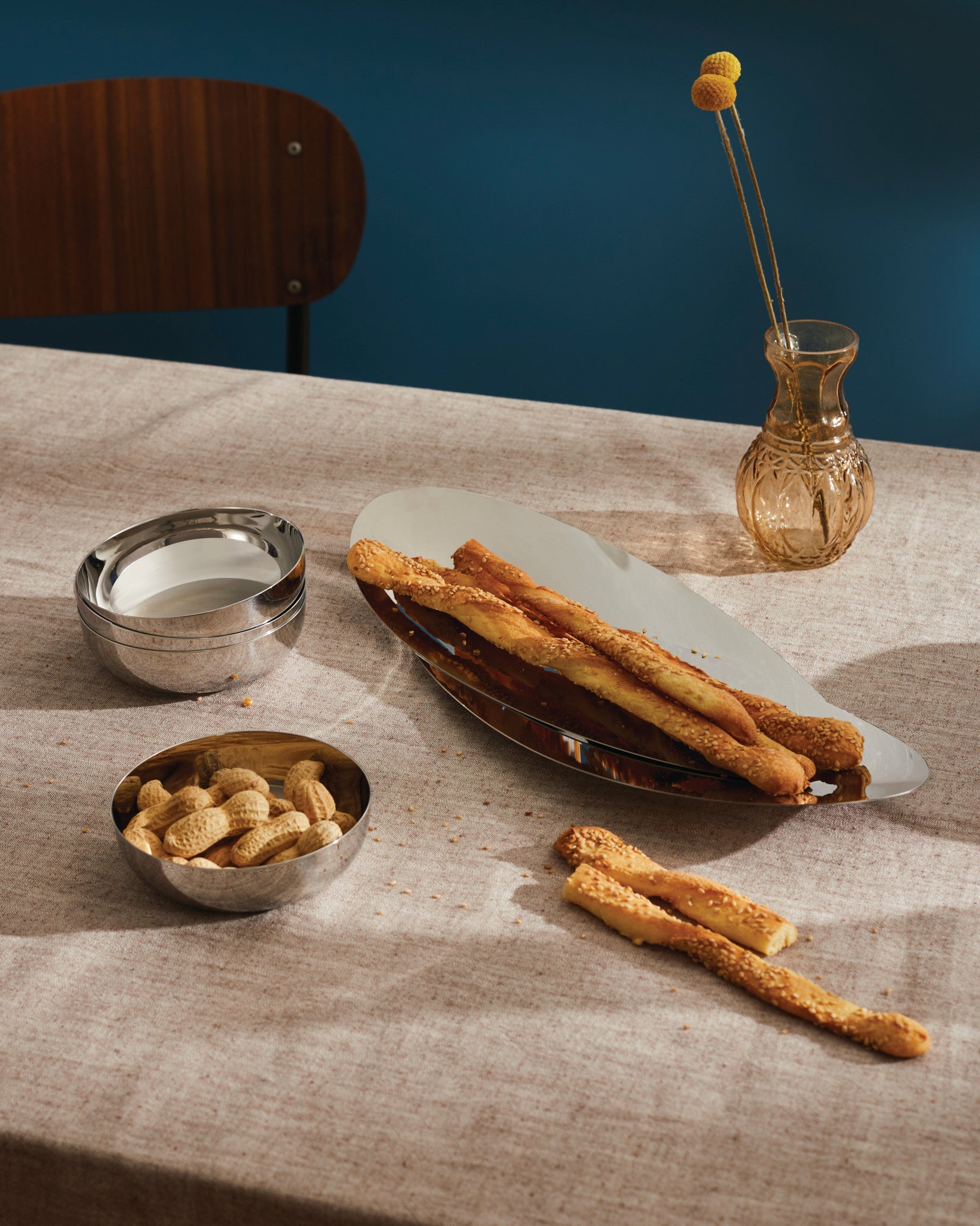 Octave: Bread and breadstick basket by Abi Alice | Alessi
